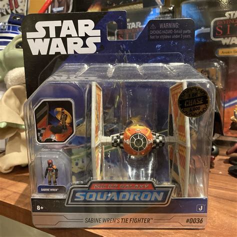 Star Wars Micro Galaxy Squadron Sabine Wren S Tie Fighter CHASE 1 Of