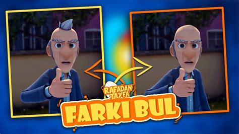 Rafadan Tayfa Ile San Yede Aradak Farklari Bulab L R M S N Fark