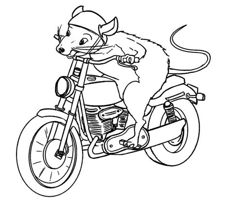 Coloring Pages Motorcycle Coloring Pages To Print Free Sheets