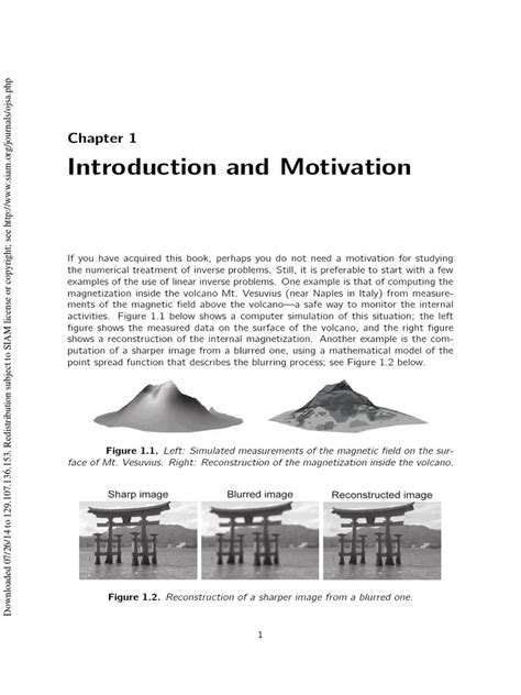discrete inverse problem insight and algorithms pdf inverse problem integral equation