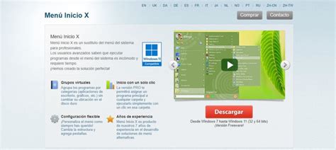 Recuperar el menú de inicio clásico en Windows 11