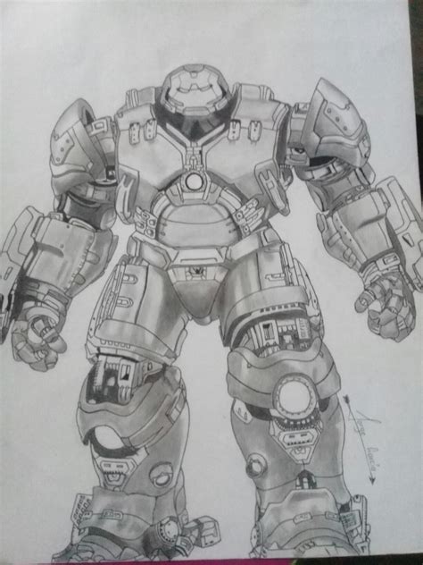 Dibujos Para Pintar De Hulk Buster Dibujos Para Colorear