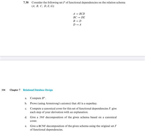 solved 7 30 consider the following set f of functional
