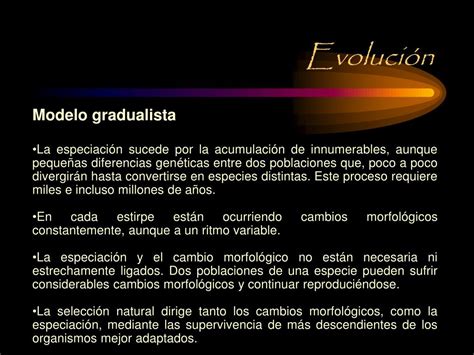 PPT Evolución PowerPoint Presentation free download ID 3869821