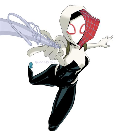 Ghost Spider By Glee Chan On Deviantart Spider Gwen Spider Pictures