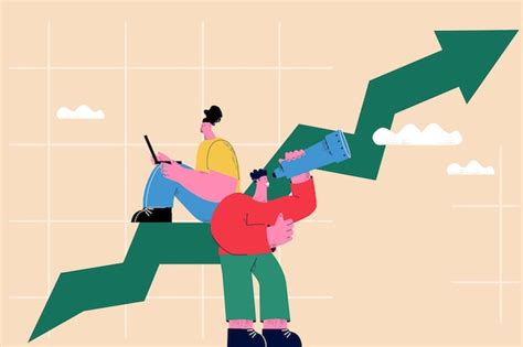 Flecha del concepto de crecimiento empresarial que muestra el gráfico