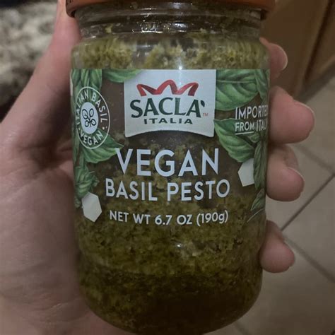 Sacla Vegan Basil Pesto Review Abillion