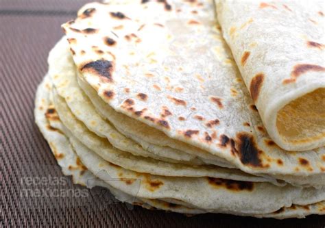 Receta De Tortillas De Harina Recetas Mexicanas Comida Mexicana