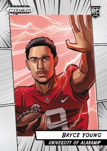 Panini Prizm Draft Picks Football Checklist Set Info Boxes