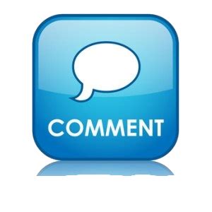 Comment Png Comment Transparent Background Freeiconspng