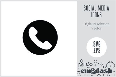 Customizable Social Media Icons Masterbundles