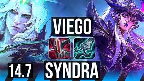 Viego Vs Syndra Mid Solo Kills Games Legendary