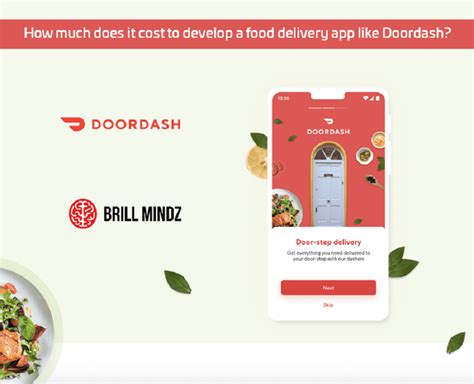How Much Does It Cost To Develop A Food Delivery App Like Doordash