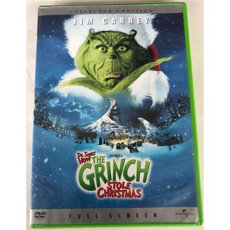 Dr Seuss How The Grinch Stole Christmas Full Screen Very Good On