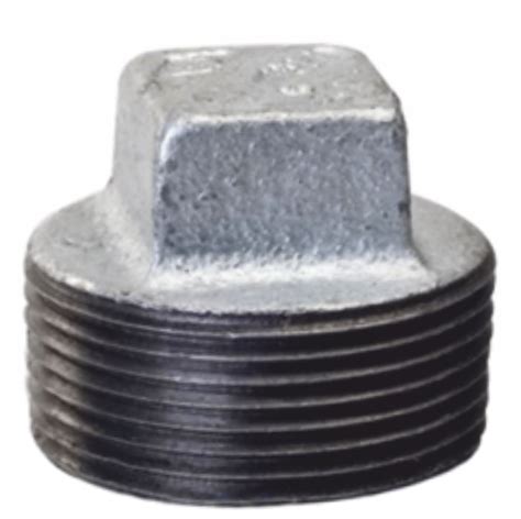 Tapòn Macho Galvanizado de 1 2