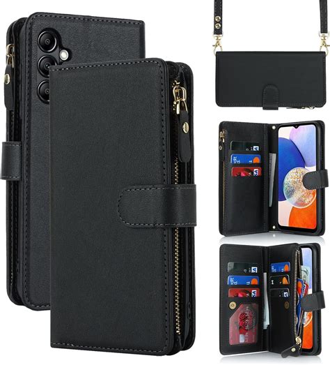 Amazon Jaorty Fit For Samsung Galaxy A14 5G 2023 Wallet Case For