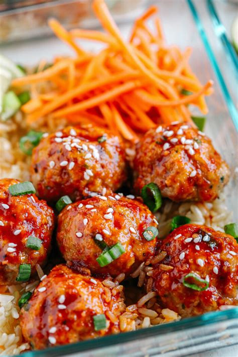 Sriracha Meatballs New 3 Eat Yourself Skinny