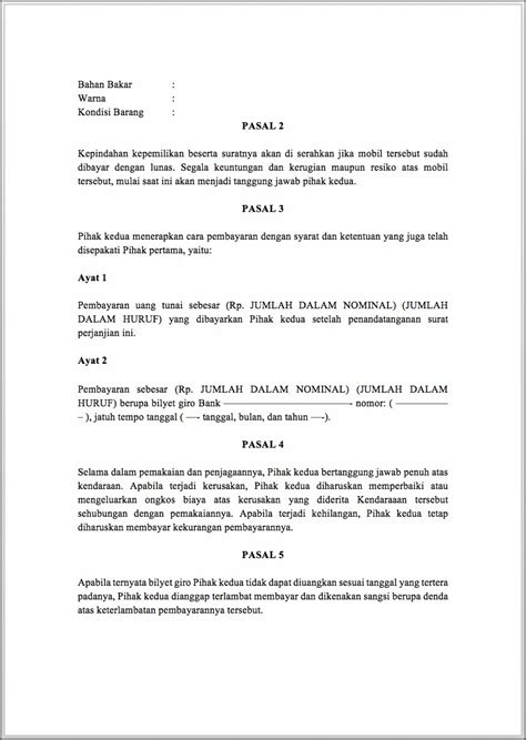 Contoh Surat Perjanjian Sewa Gerobak Dagang Surat Permohonan Desain