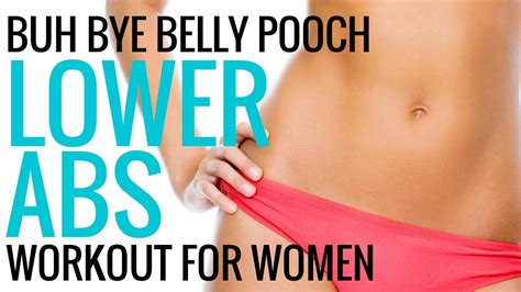 Pooch Belly Exercises