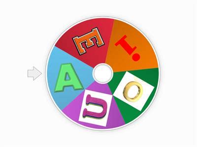 Ruletas De Vocales Para Imprimir Ruleta De Vocales Interactivo Para