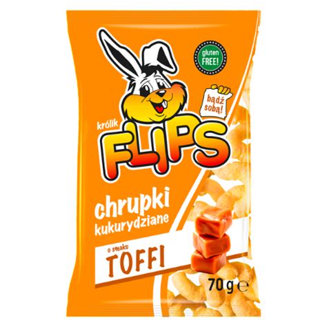 Flips Chrupki Kukurydziane O Smaku Toffi 70g Sklep Internetowy Sante Pl