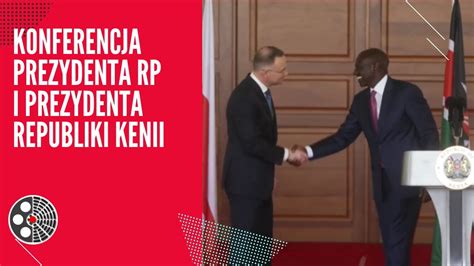Nairobi Konferencja Prasowa Prezydenta RP I Prezydenta Republiki Kenii