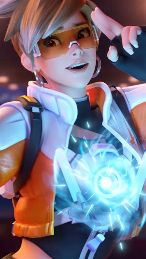 Overwatch 2 LE SSERAFIM Tracer 4K 6841m Wallpaper IPhone Phone