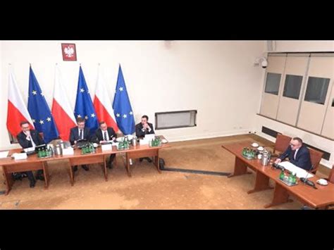 Sejmowa komisja śledcza ds wyborów kopertowych YouTube