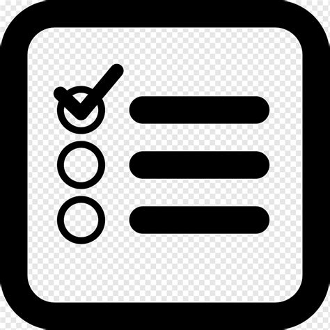 Computer Icons Checklist Icon Design List Text Check Mark Symbol