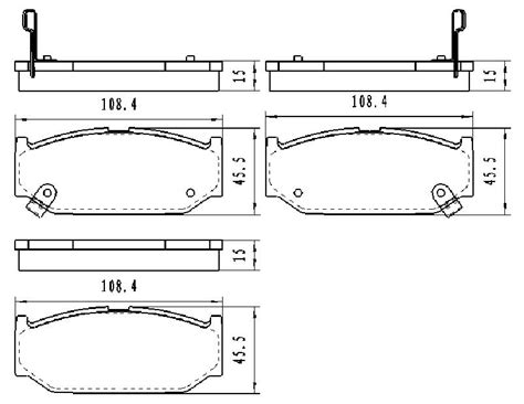 AUTOTEC EBS Products BRAKE PAD