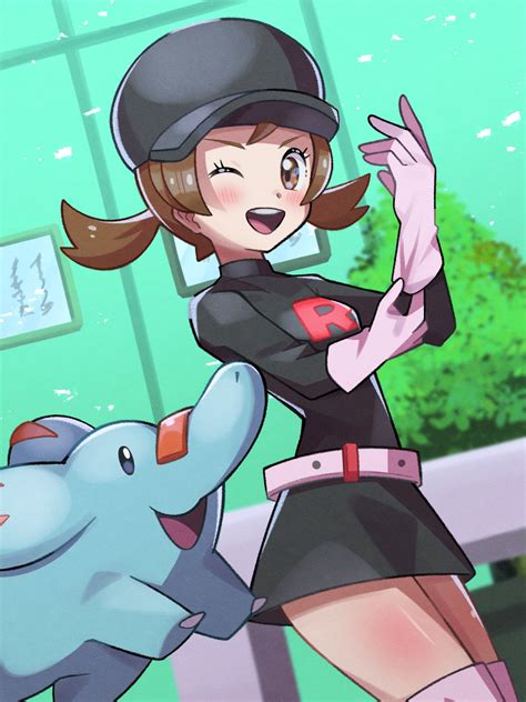 Lyra And Phanpy Pokemon And 1 More Drawn By Inana Umi Danbooru