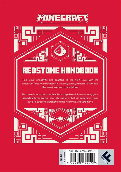 All New Official Minecraft Redstone Handbook Mojang
