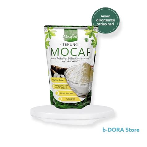 Jual Tepung Mocaf Mocafine By Rumah Mocaf 500 Gram Shopee Indonesia
