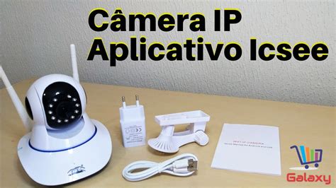 COMO CONFIGURAR CÂMERA IP WIFI APLICATIVO ICSEE TUTORIAL COMPLETO