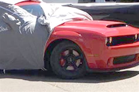 Breaking Dodge Challenger SRT Demon Picture Leaked On IG