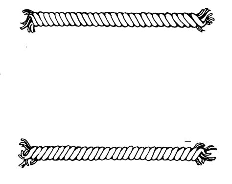 Rope Clipart Black And White Clip Art Library