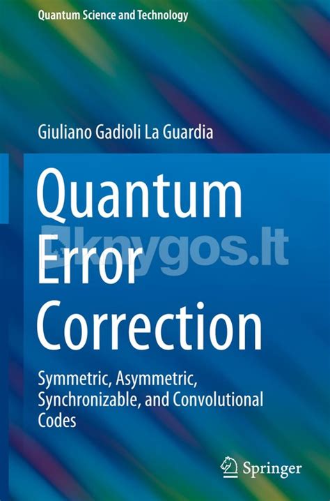quantum error correction knygos lt