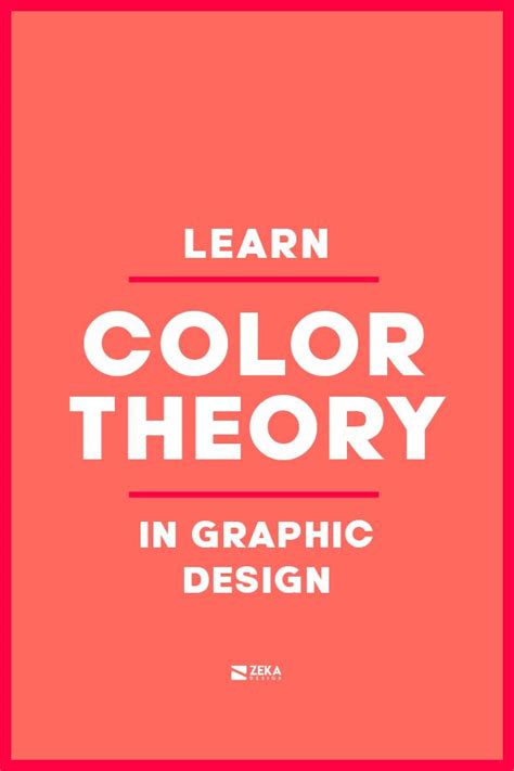 An Orange Background With The Words Learn Color Theory In Graphic Design