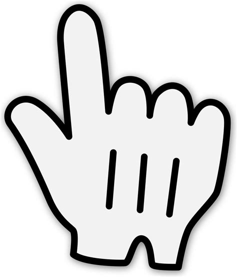 Onlinelabels Clip Art Pointer