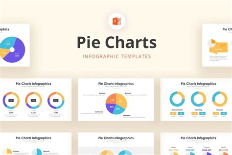 Pie Charts Infographics PowerPoint MasterBundles