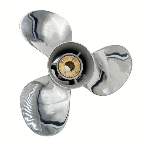 Boat Propeller 11 3 8x12 For Mercury Outboard 40 60HP Stainless Steel