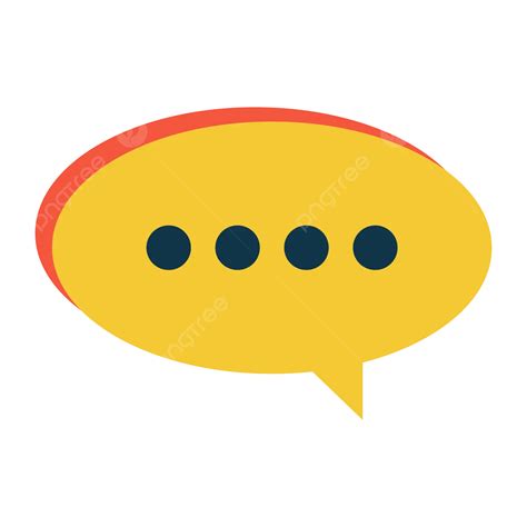 Chat Bulle Message Boîte Discours Bannière Vecteur PNG Bulle De