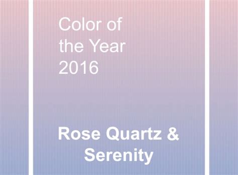 Pantone Colors Of The Year Rose Quartz And Serenity WOW 1 DAY PAINTING