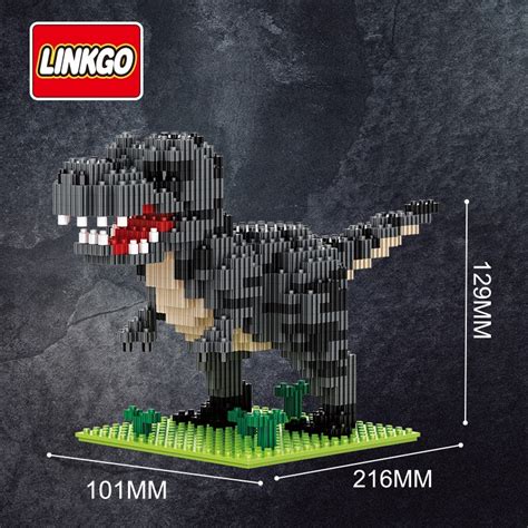 Jurassic dinosaur compatible Lego nano block Bloques De Construcción