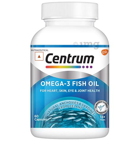 Centrum Omega Fish Oil Capsule For Heart Skin Eye Joint Health