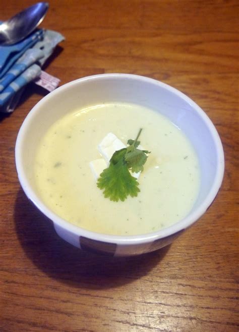 Les délices de lauriane Velouté de courgettes au kiri