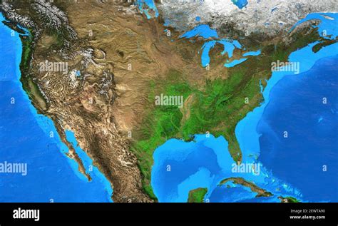 Topographic Map Usa High Resolution Stock Photography And Images Alamy