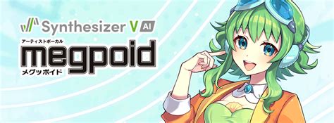 Virtual Vocal Software Synthesizer V AI Megpoid INTERNET Co Ltd