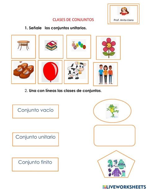 Clases De Conjuntos Interactive Activity For Segundo De Primaria In