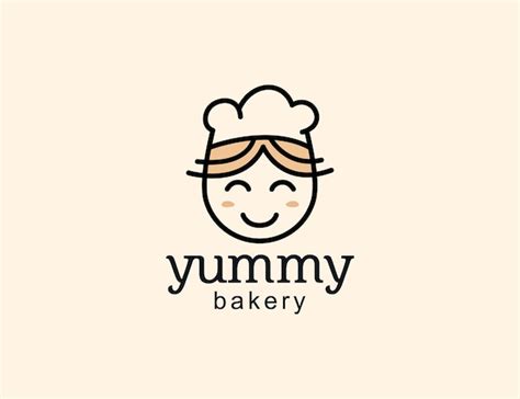 Premium Vector Cute Bakery Logo Design Template